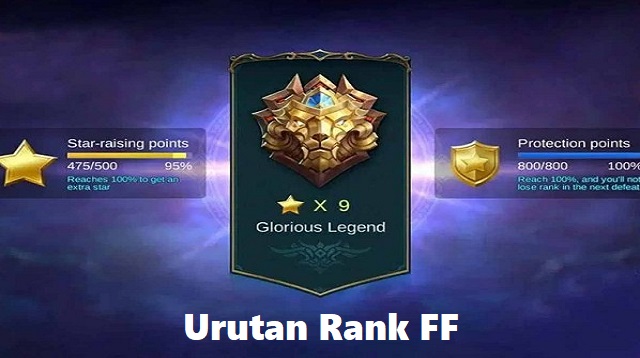 Ini Urutan Rank FF yang Perlu Anda Ketahui